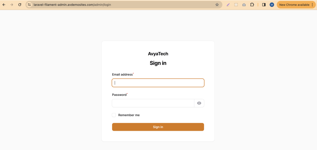 Setup Admin Dashboard Using Laravel And Filament Avyatech